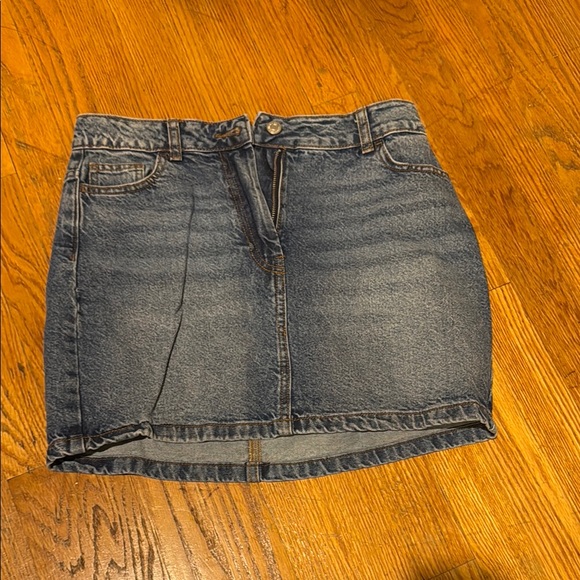 Primark | Skirts | Primark Blue Denim Mini Skirt | Poshmark